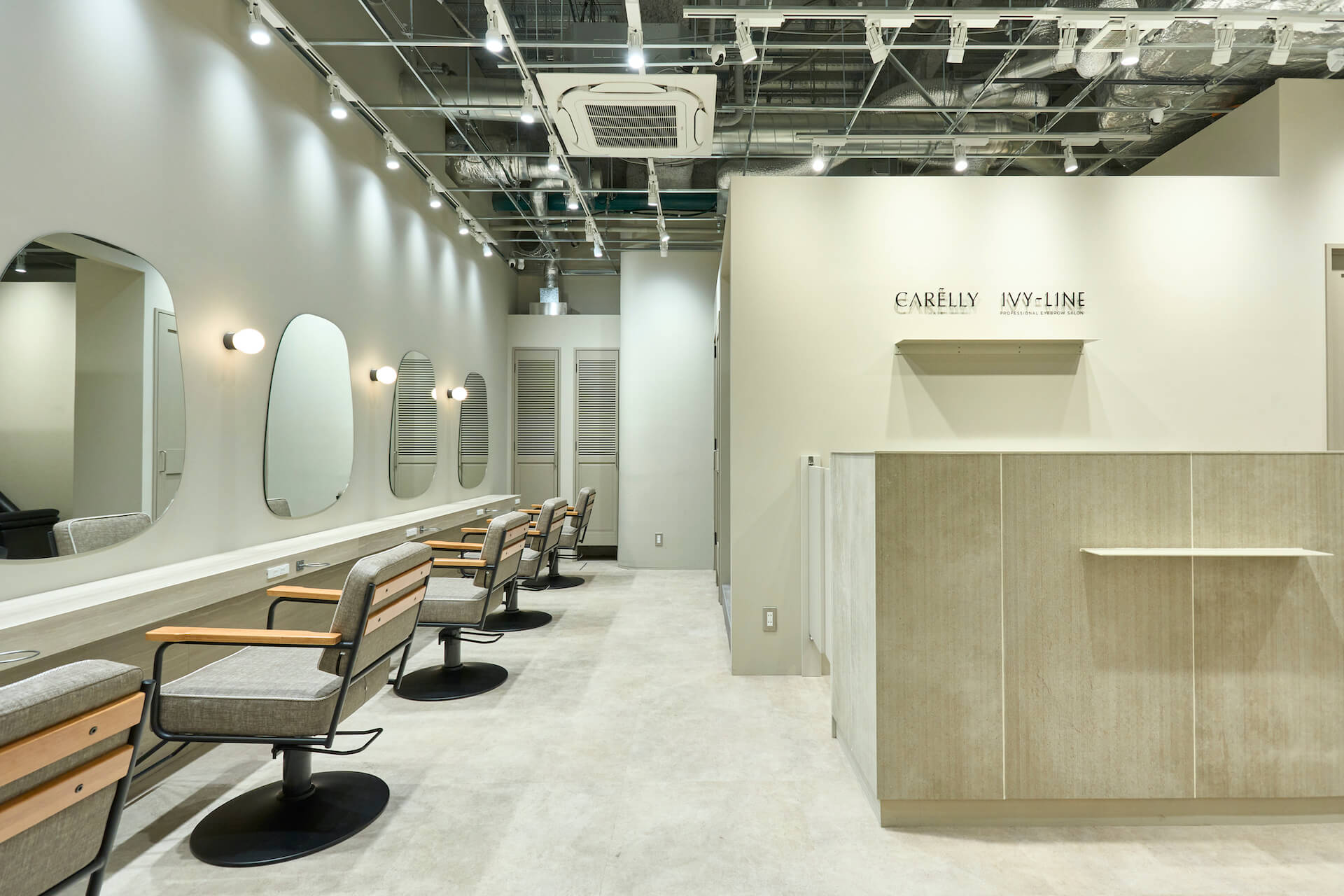 Carelly Chofu AMIX | Vakel by LARGO | 店舗設計・空間デザイン・内装施工 | 美容室・サロン・飲食店・病院 ...